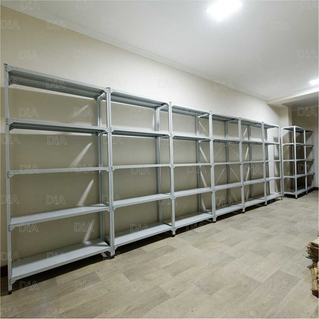 Полочные стеллажи для магазина и склада, metall tokchalar