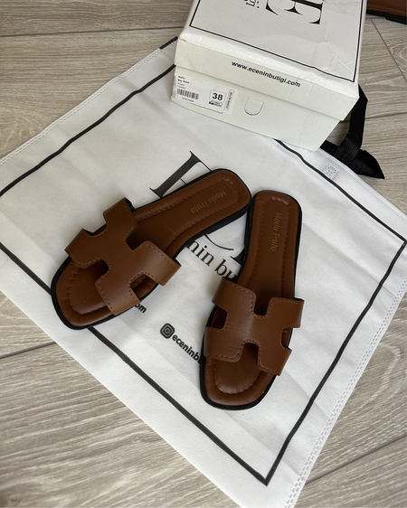 Тапочки Hermes.Турция