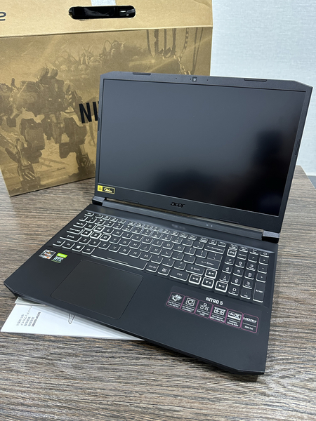 новый мощный ноутбук Acer NITRO 5 AN515-45, для игр и графических прог