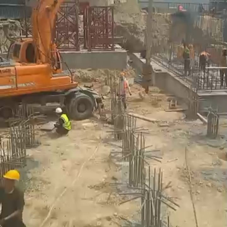 Буронабивные сваи-забивная свая колодец для воды