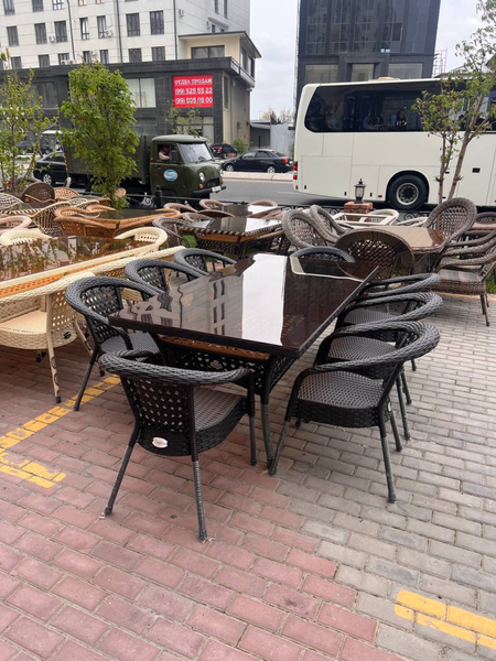 Стол стул 8+1 Deco