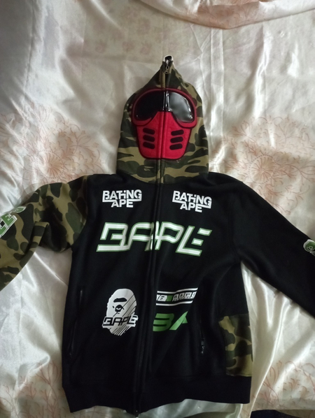 Кофта Bape zip hoodie racing унисекс