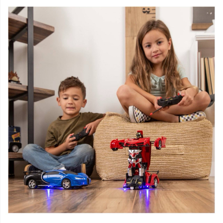 Набор из двух радиоуправляемых машин BCP Transforming Robot Car