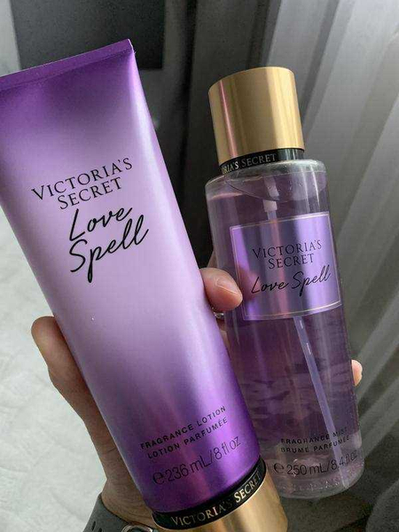 Набор от Victoria's secret love spell, лосьон и спрей