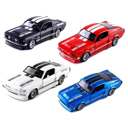 Ford Mustang Shelby GT 500 Металлическая модель машинка - Доставка