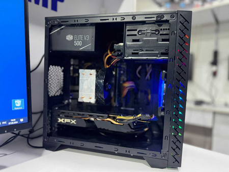 Бюджетный Компьютер  Монитор 27/ i3 9100/16GB/580 8GB/128GB/XARD 1TB