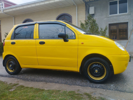 Matiz 2007 rangi sariq