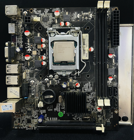Материнская плата H61 + Pentium