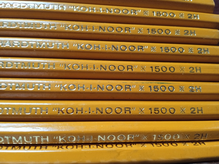 Карандаши Koh-i-Noor Чехословакия 1500 2 Н (12 шт) Цена за всё.