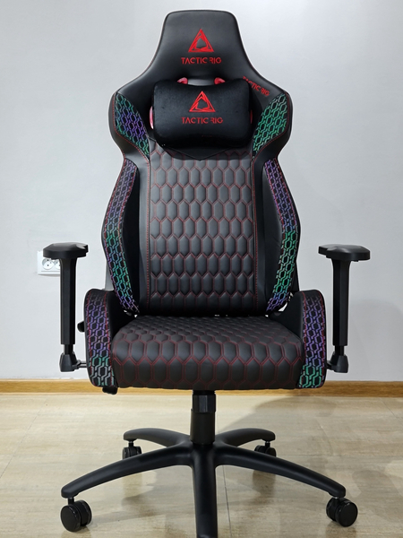 TACTICRIG Panther-PU Purple-Black игровое геймерское кресло