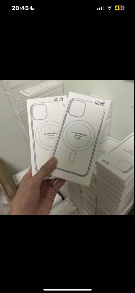 Magsafe original Iphone 15 pro max