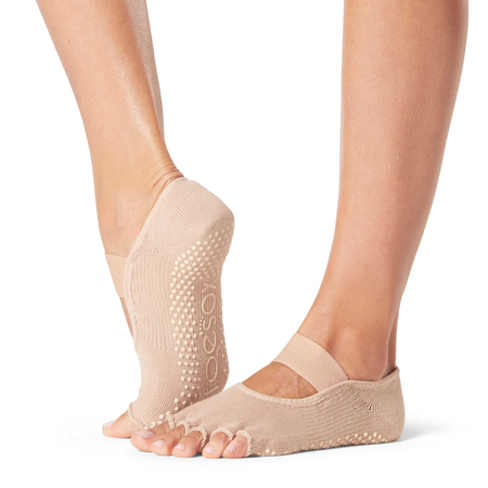 Нескользящие носки с пальцами ToeSox для пилатеса и йоги