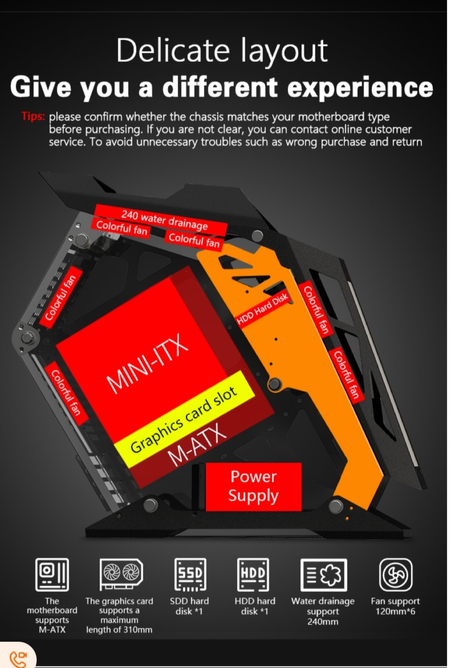 Игровой кейс rog strix
