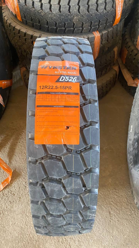 Автошина 12.R22.5 WYNSTAR HARBIY BALON birinchi qol