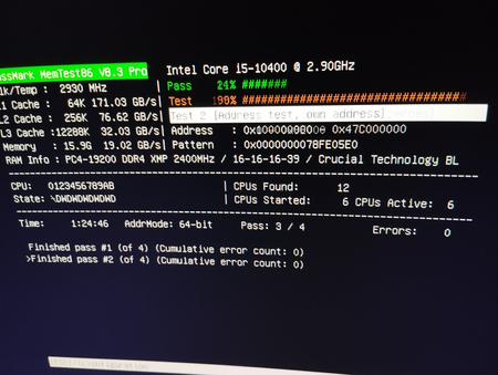 Продам Crucial Ballistyx Sport DDR4 16Gb (8x2)