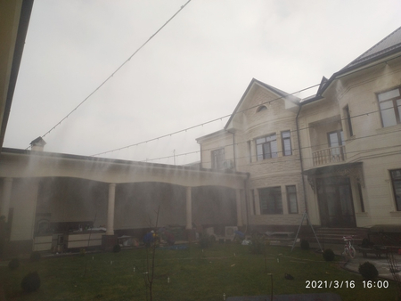 Mikroklimat ustanovka setka ustanovka