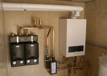 Ремонт и профилактика газовых двух контурных и напольных котлов.