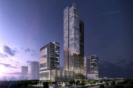 Ташкент сити Nest One | 42кв - нежилое помещение вдоль дороги Продажа
