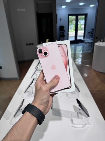 iPhone 15 Pink 128 GB HALOL NASIYA