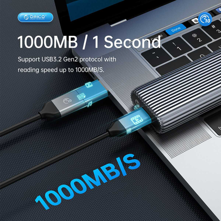 Корпус для SSD M.2 Nvme Orico AM2C3-G2 10gbit