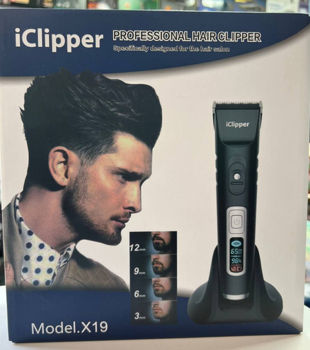 профессиональная машинка для стрижки волос iClipper X19 со 100% гарант