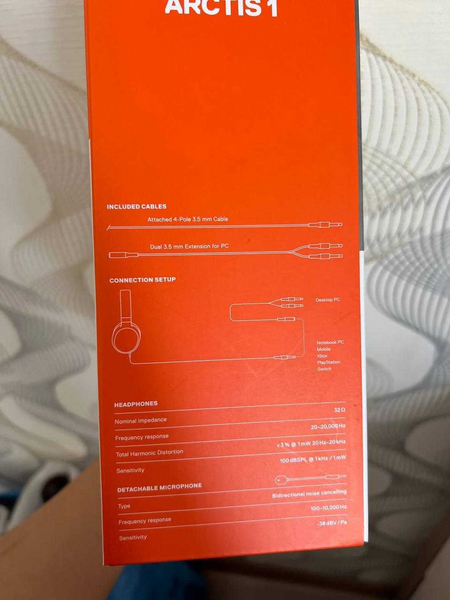 Топ! Игровые Наушники Steelseries ARCTIS 1 ПК PLAYSTATION XBOX SWITCH