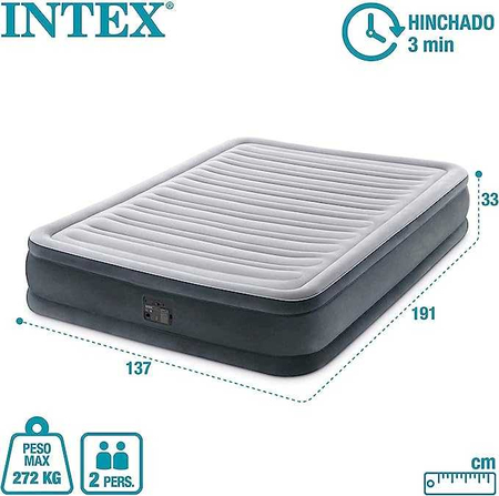 Надувная кровать средней высоты Intex 67768