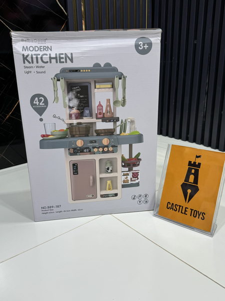 ДЕТСКАЯ КУХНЯ 42  шт 63х45.5х22см Качество очень хороше Castle Toys uz