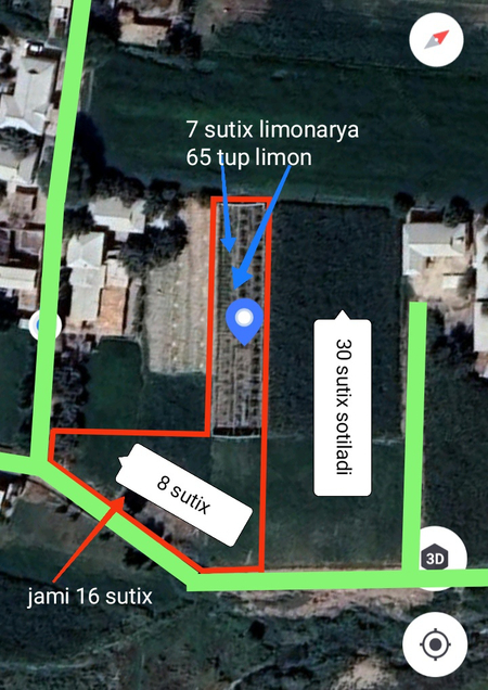 YER        jami 16 sutik sotiladi limonariyasi 7 sutik