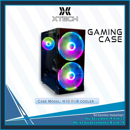 Xtech case RGB (Модель H-10) игровой кейс