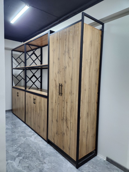 Шкаф|Shkaf|Стеллаж|В стиле лофт | Javon |Loft uslubida
