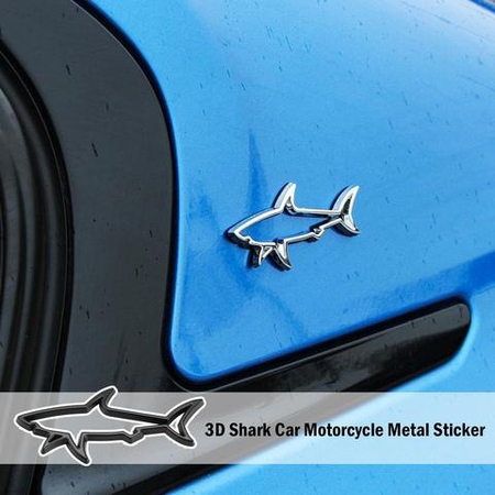 Paul & Shark emblem car металл.