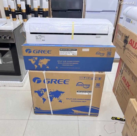 GREE Кондиционеры 12 медные трубки, Гарантия 3 года доставка бесплатно