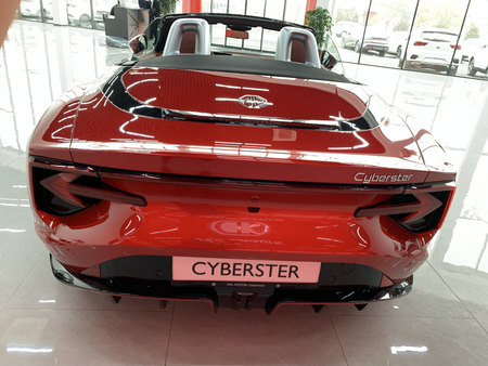 Cyberster mg eletro mobile elektra mobil