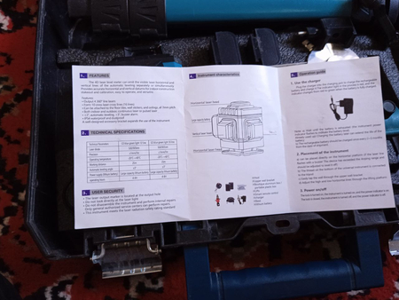Лазерный уровень makita