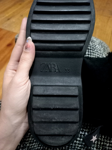 Тёплые САПОЖКИ Zara