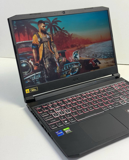 Acer Nitro Core i9-11900H 11- avlod. RTX 3070 8GB. Kuchli ishlar uchun
