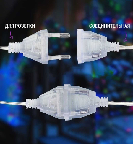 Светодиодная гирлянда RGB LED для украшения интерьера, освещения улицы
