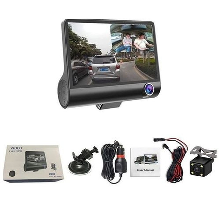 Videoregistrator video cardvr to‘liq ekranli avtoregistrator