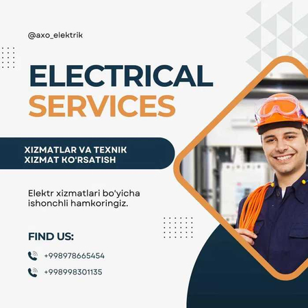 Электрик 24 7 вызов | electric | elektrik | Mantaj | монтаж | електрик