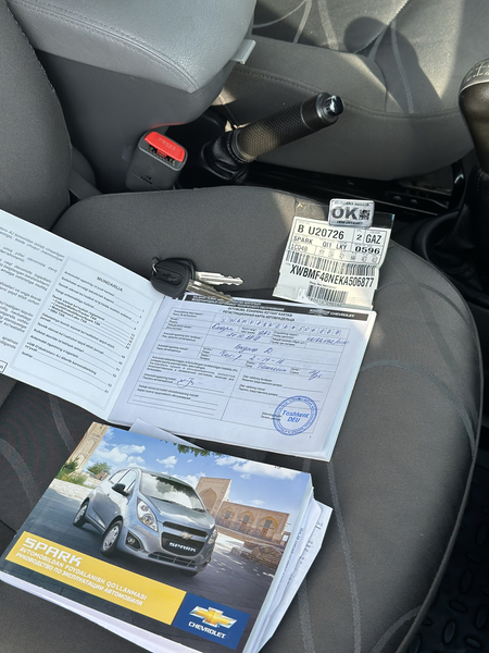 Spark sotiladi 2018/19 TOZZA kiraska 38000 km