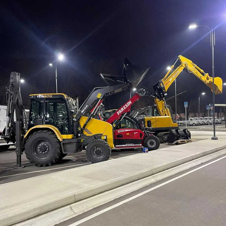 Экскаватор погрузчик MECALAC TLB 870