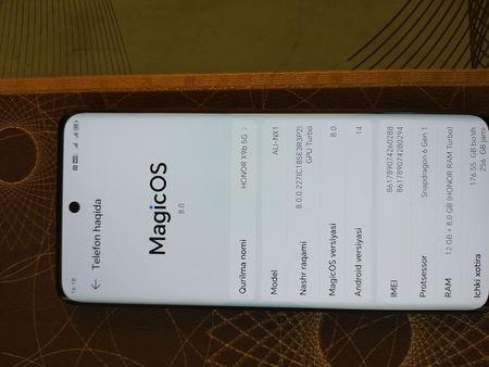 Honor X9b kafolati bilan