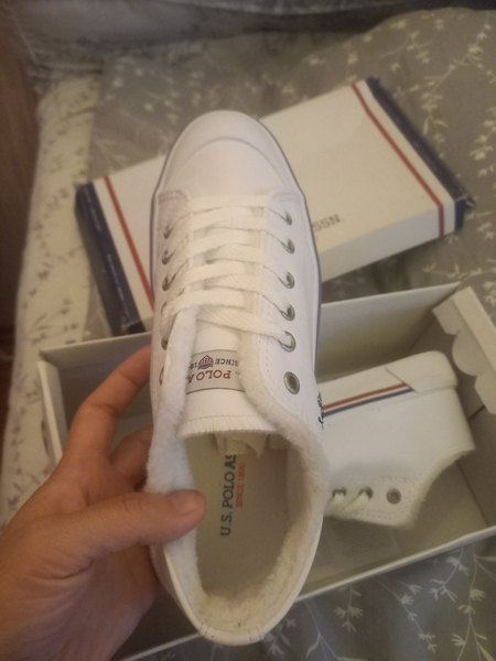 Женские Кеды Polo на меху.