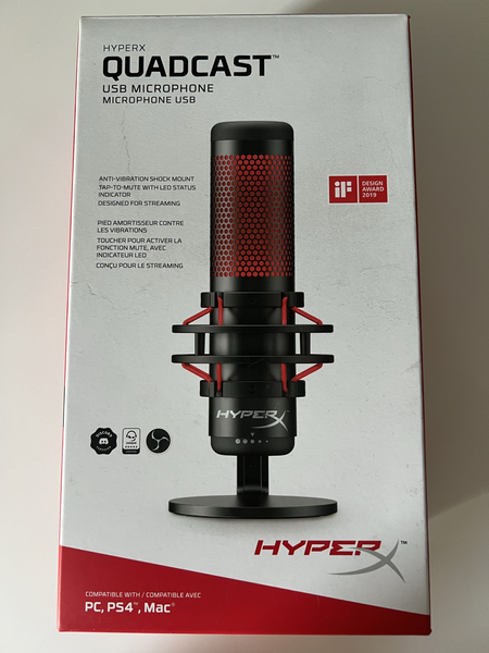 Микрофон HyperX QuadCast