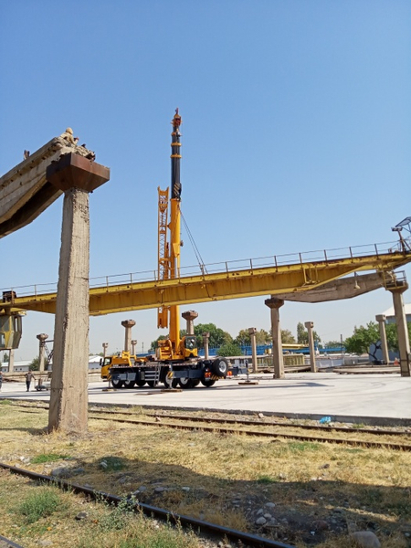 Услуги автокрана 75 тонн