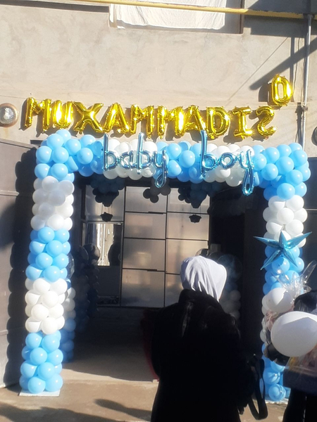 Sharli oformleniya xizmatlari xamyonbop narxlarda