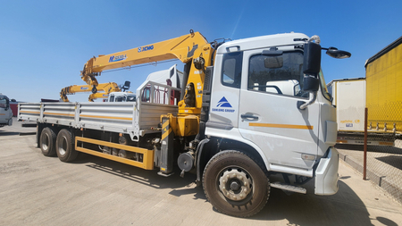 12тонна Кран-манипулятор янги 2024й Xcmg Dongfeng