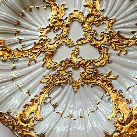 Старинное блюдо Meissen