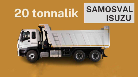 20 tonnalik SAMASVAL ISUZUni halol nasiya asosida harid qiling
